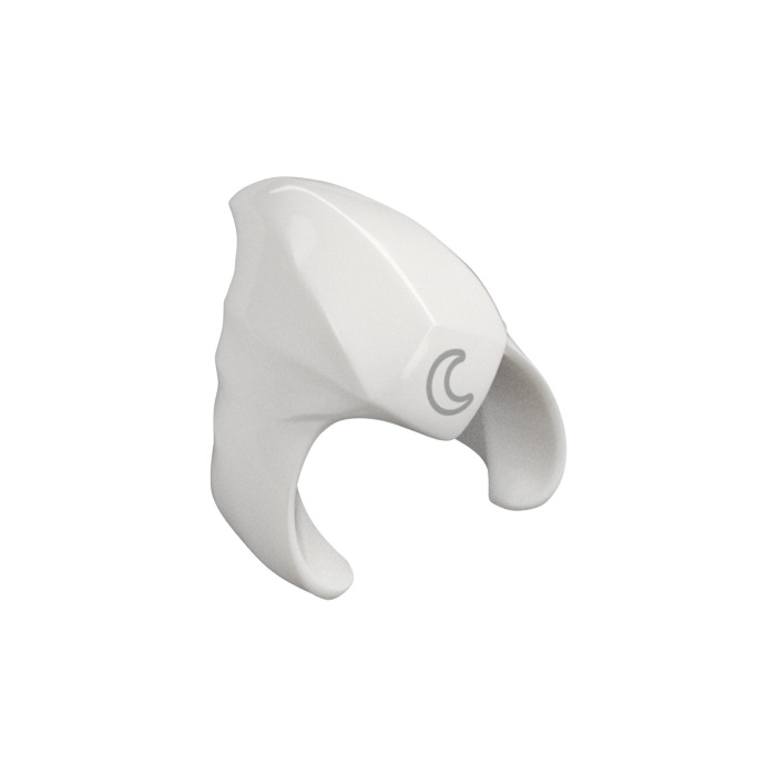 LEGO White Hood with Point with Crescent Moon (3756 / 104127) | Brick Owl