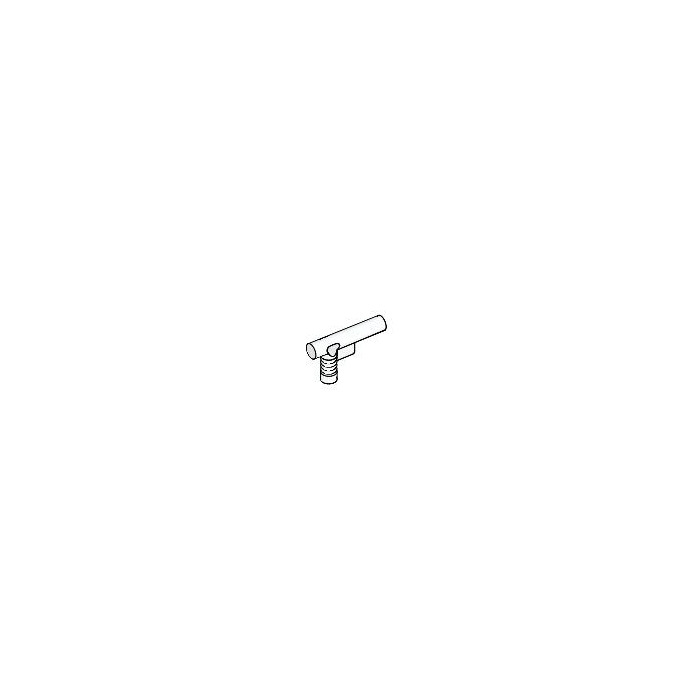 LEGO White Hose Nozzle with Side String Hole (60849) | Brick Owl - LEGO ...