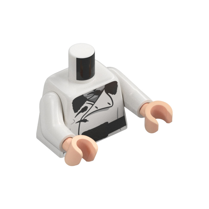 LEGO Igor Karkaroff with White Outfit Minifig Torso (3814 / 76382 ...