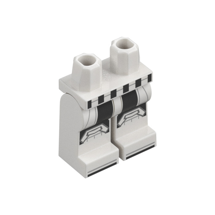 LEGO White ISB Tactical Agent Minifigure Hips and Legs (10970 / 112212 ...