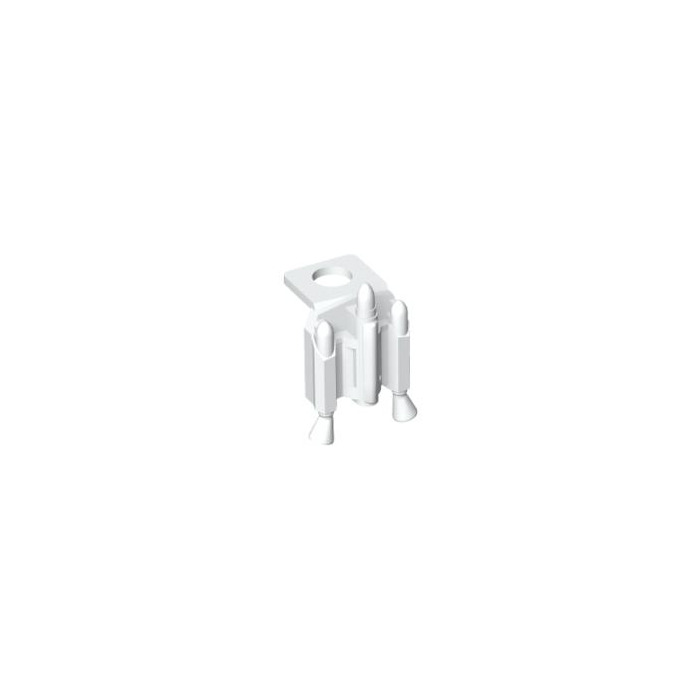 LEGO White Jet Pack with Three Rockets and Nozzles (64802) | Brick Owl ...