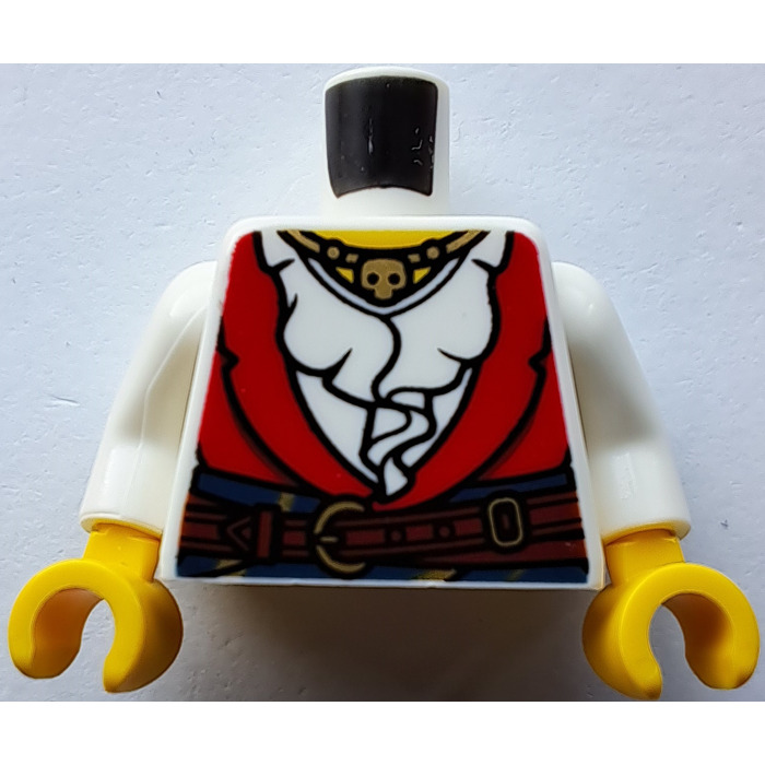 LEGO White Lady Anchor Minifig Torso (973 / 76382) | Brick Owl - LEGO ...