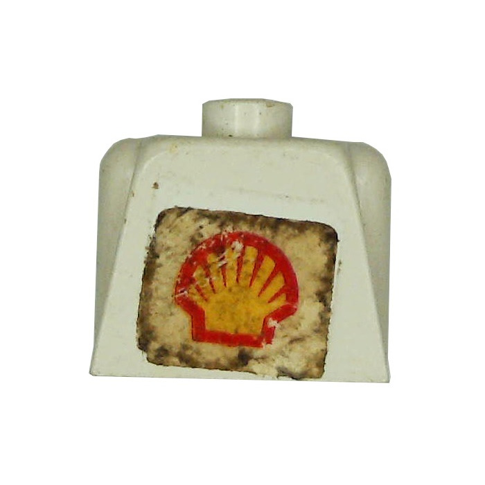 LEGO Legoland Torso without Arms with Shell logo Sticker | Brick Owl ...