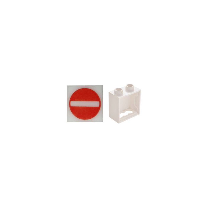 LEGO Light Brick with No Entry Sign | Brick Owl