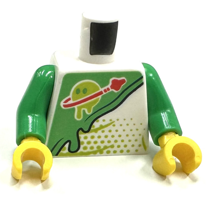LEGO White Mateo Torso (973) | Brick Owl