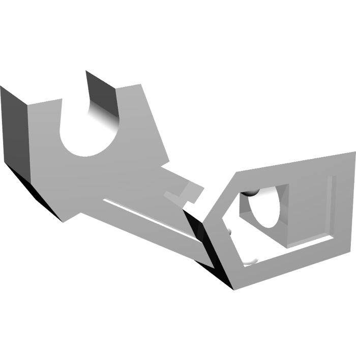 LEGO White Mechanical Arm with Thin Support (53989 / 58342) | Brick Owl ...