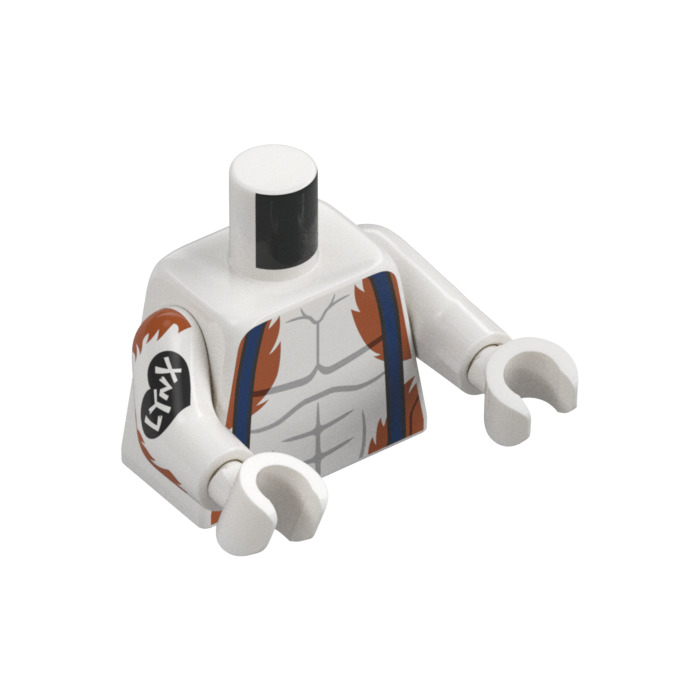 LEGO Meowscles Minifig Torso (973 / 76382) | Brick Owl - LEGO Marketplace