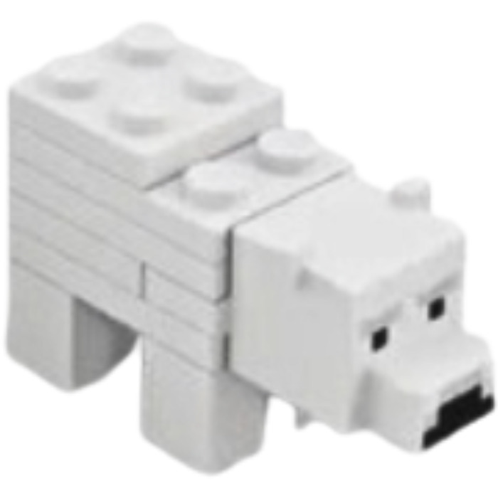 LEGO Minecraft Polar Bear Baby | Brick Owl - LEGO Marketplace