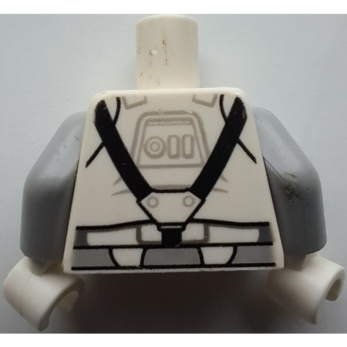 LEGO White Minifig Torso (76382 / 88585) | Brick Owl