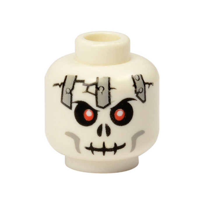 LEGO White Minifigure Head with Decoration (93902 / 94267) | Brick Owl ...