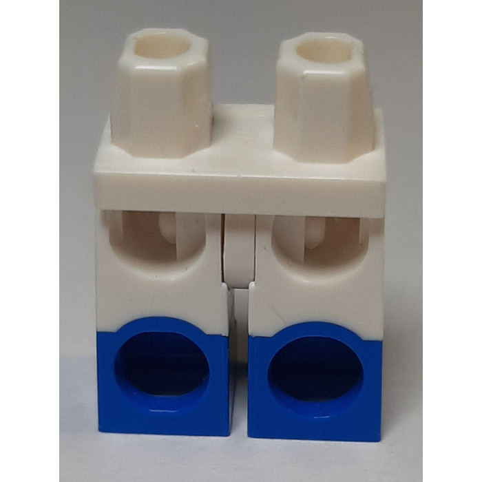 LEGO White Minifigure Hips and Legs with Blue Feet (3815 / 21019 ...