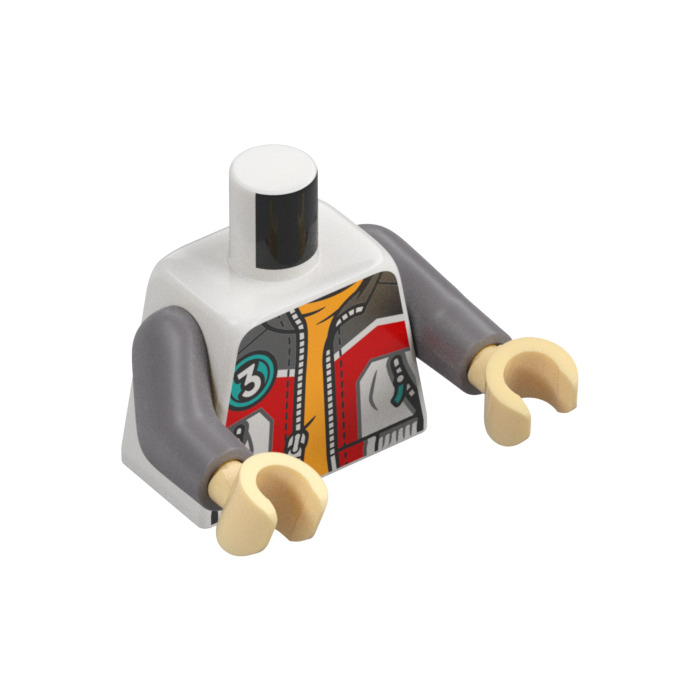 LEGO Monkey King Minifig Torso (973 / 76382) | Brick Owl - LEGO Marketplace