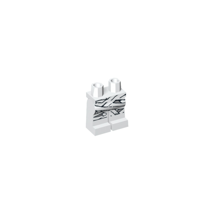LEGO White Mummy Legs (Glow in the Dark) (10440 / 11509) | Brick Owl