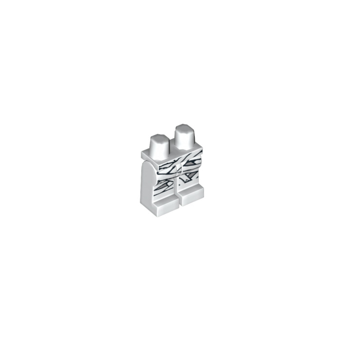 LEGO White Mummy Legs (Glow in the Dark) (10440 / 11509) | Brick Owl