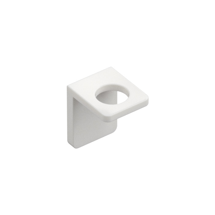 LEGO White Neck Bracket with Stud with Thinner Back Wall (28974 / 42446 ...