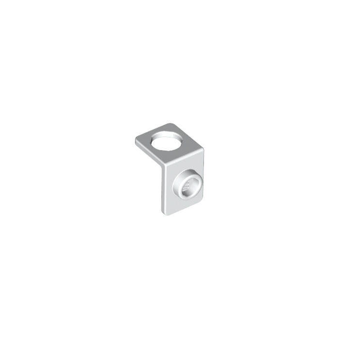 LEGO White Neck Bracket with Stud with Thinner Back Wall (28974 / 42446 ...