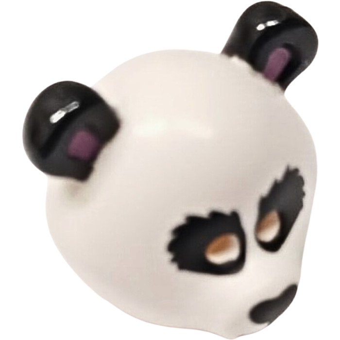 LEGO Panda Bear Costume Head Cover with Medium Lavender Ears | Brick ...