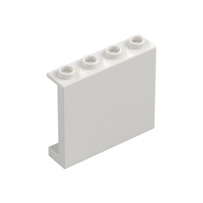 LEGO White Panel 1 x 4 x 3 with Side Supports (35323 / 60581) | Brick Owl