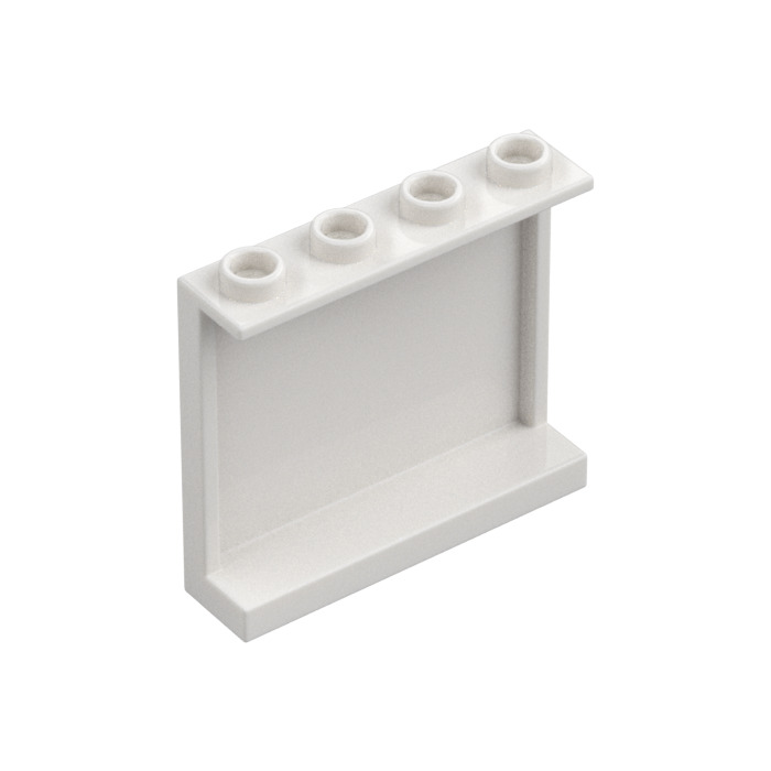 LEGO White Panel 1 x 4 x 3 with Side Supports (35323 / 60581) | Brick Owl
