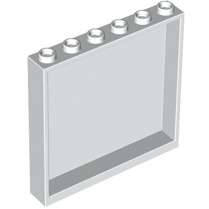 LEGO White Panel 1 x 6 x 5 (35286 / 59349) | Brick Owl - LEGO Marketplace