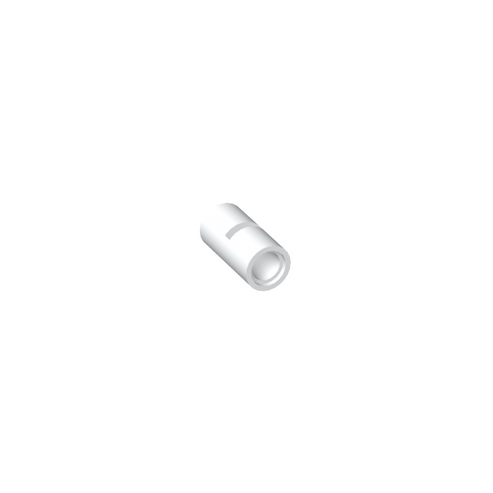 LEGO White Pin Joiner Round with Slot (29219 / 62462) | Brick Owl ...