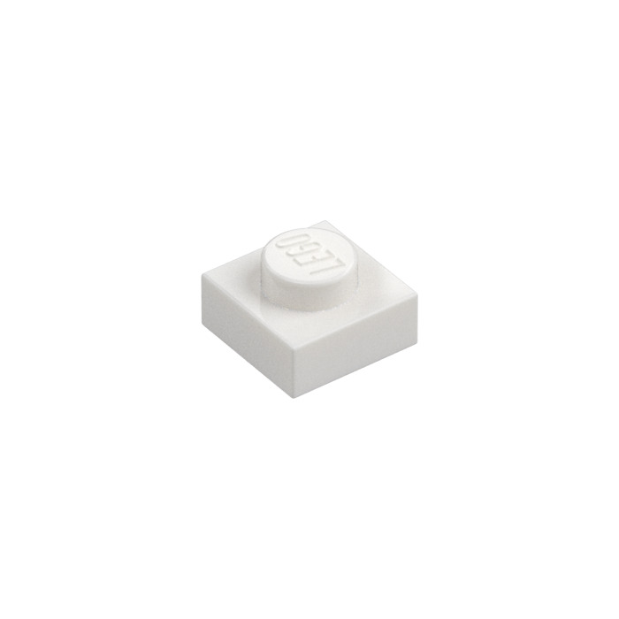 LEGO White Plate 1 x 1 (3024) | Brick Owl