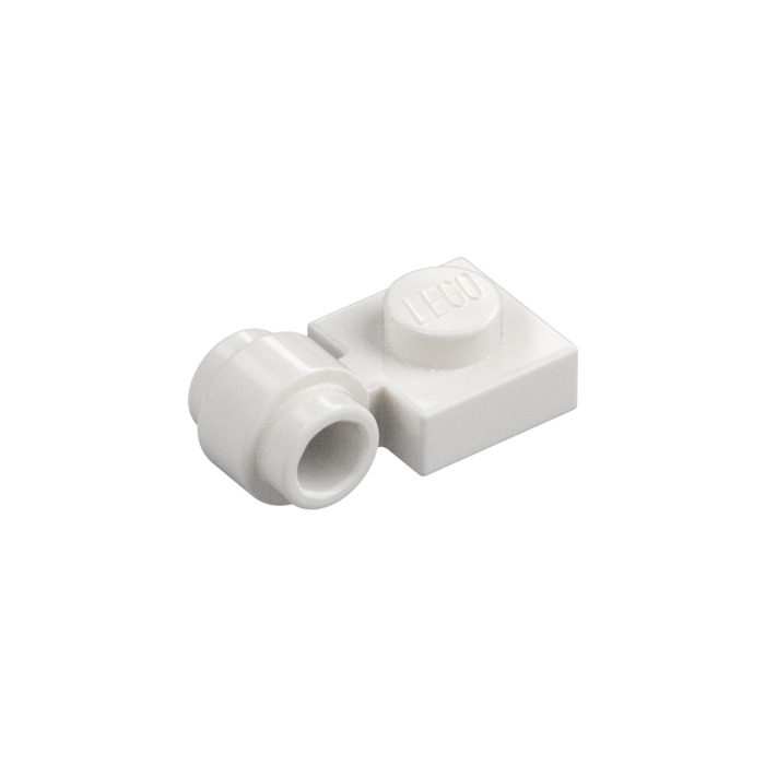 LEGO White Plate 1 x 1 with Clip (Thick Ring) (4081 / 41632) | Brick ...
