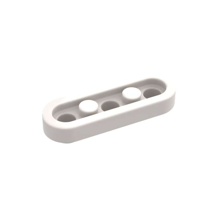 LEGO White Plate 1 x 3 with Rounded Ends (77850) | Brick Owl - LEGO ...