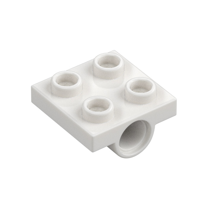 LEGO White Plate 2 x 2 with Pin Holes (2817) | Brick Owl - LEGO Marketplace
