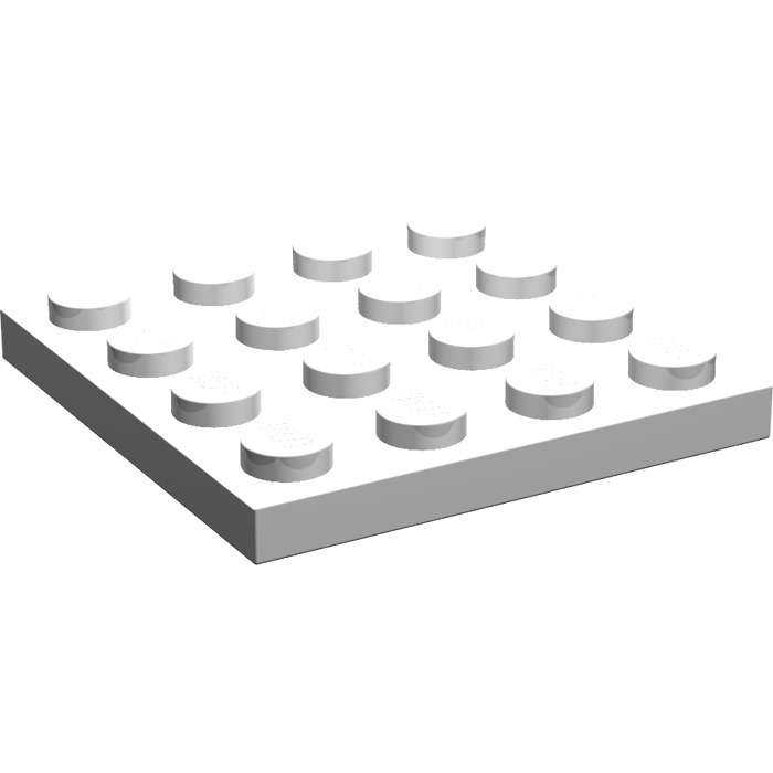 LEGO White Plate 4 x 4 (3031) | Brick Owl - LEGO Marketplace