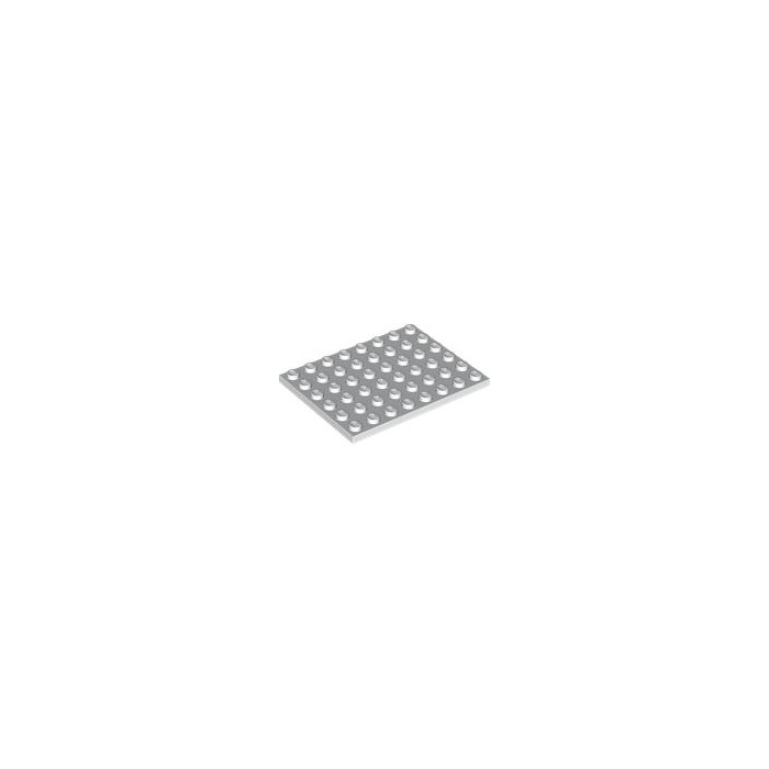 LEGO White Plate 6 x 8 (3036 / 7423) | Brick Owl - LEGO Marketplace
