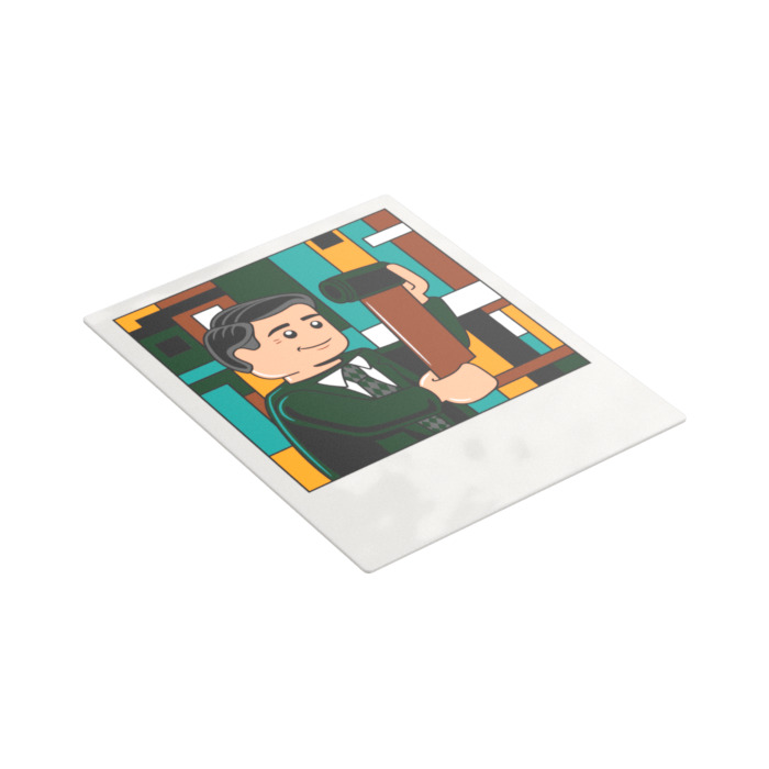 LEGO Polaroid Photo with Minifigure and Film Roll (106268) | Brick Owl
