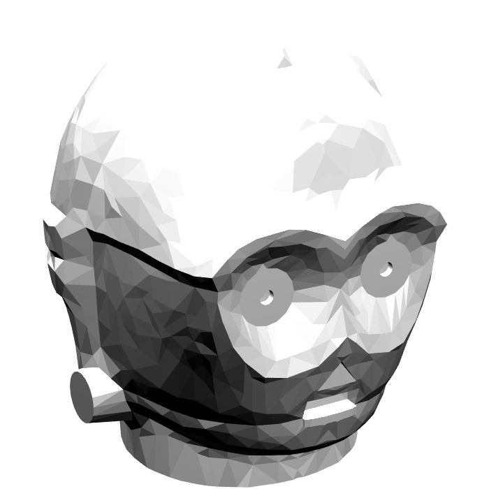 LEGO White Protocol Droid Head (30480) | Brick Owl - LEGO Marketplace