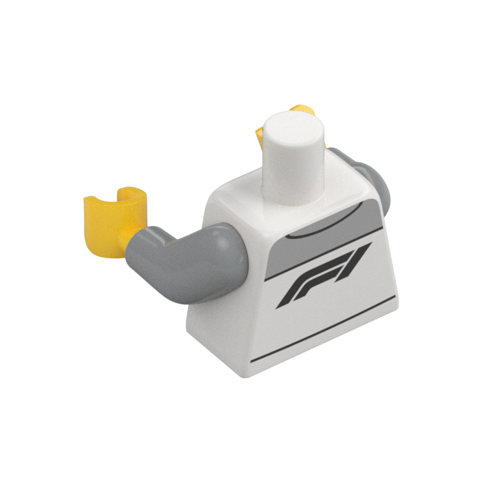 LEGO White Race Official Minifig Torso (973 / 76382) | Brick Owl