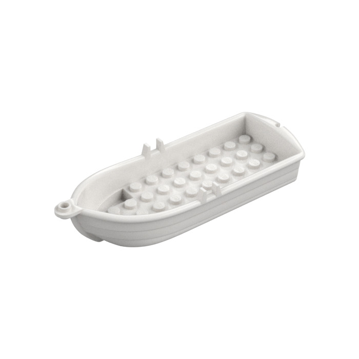 LEGO White Rowing Boat with Oar Holders (2551 / 21301) | Brick Owl