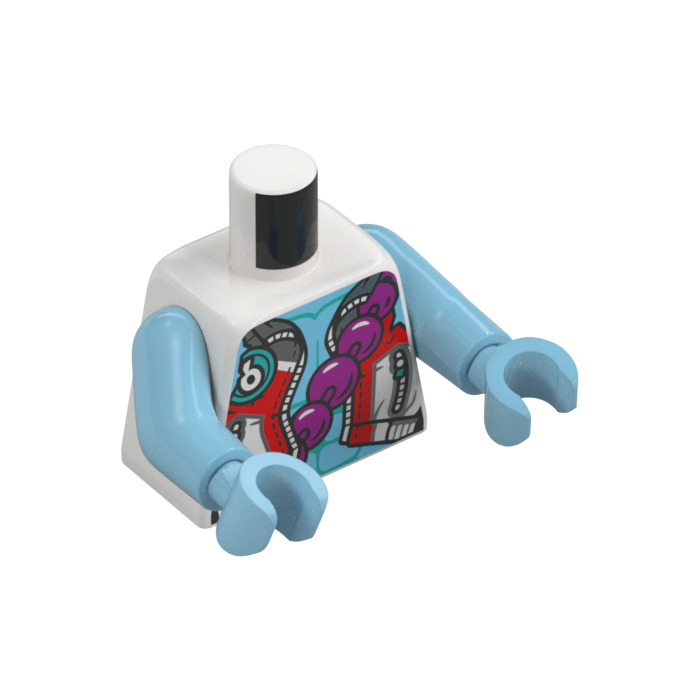 LEGO Sandy Minifig Torso (973 / 76382) | Brick Owl - LEGO Marketplace