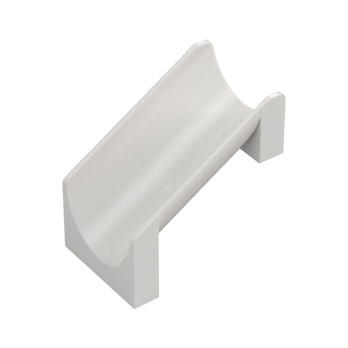 LEGO White Slide 4 x 6 x 6 Straight (27976) | Brick Owl