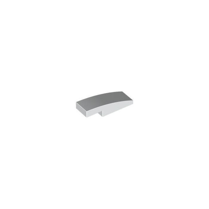 LEGO White Slope 0.7 x 3 Curved (7302) | Brick Owl