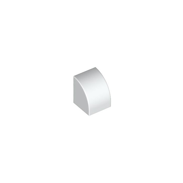 LEGO White Slope 1 x 1 Curved (7126) | Brick Owl