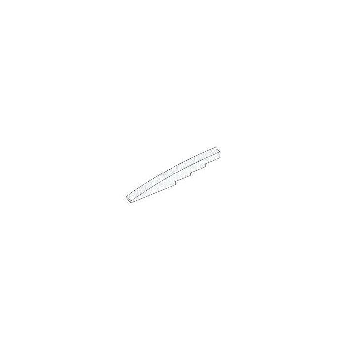 LEGO White Slope 1 x 12 Curved (7236) | Brick Owl