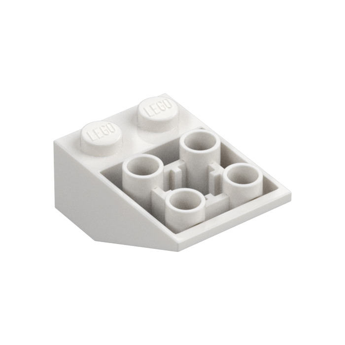LEGO White Slope 2 x 3 (25°) Inverted (2752 / 3747) | Brick Owl - LEGO ...