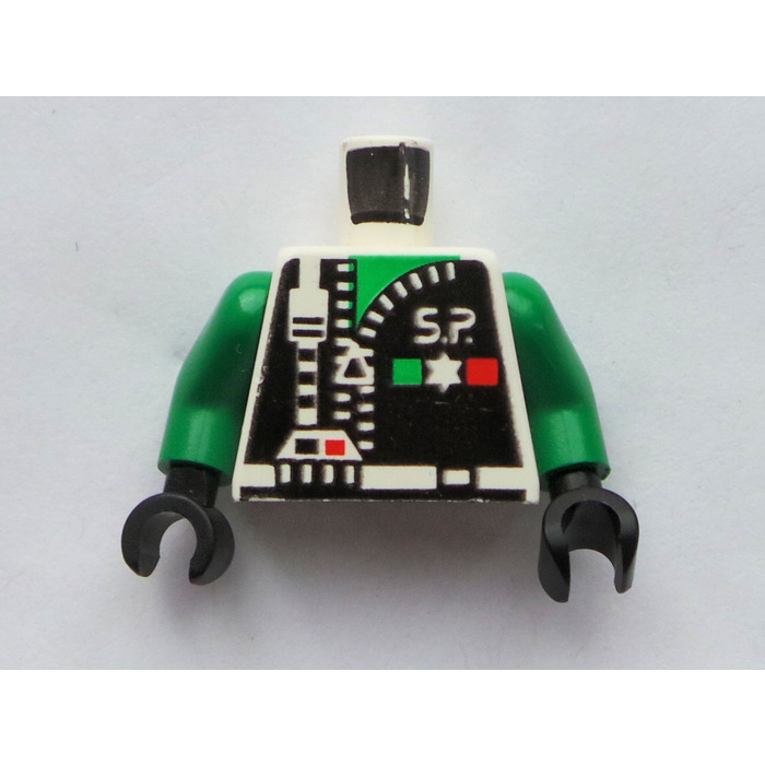 LEGO White Space Police 2 Chief - Captain Magenta Torso (973) | Brick ...