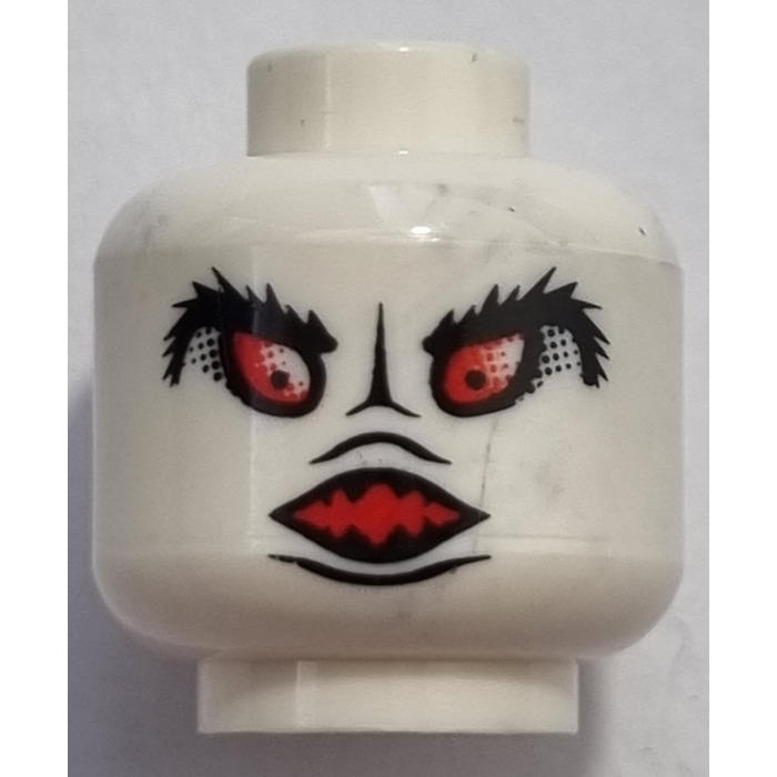 LEGO White Space Police 3 Alien - Skull Twin Head (3626 / 87036 ...