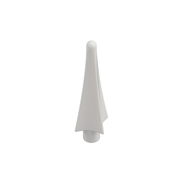 LEGO White Spear Tip with Fins (24482) | Brick Owl - LEGO Marketplace