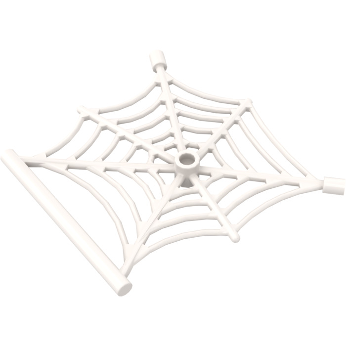 LEGO White Spider Web with Bar (7255 / 90981) | Brick Owl