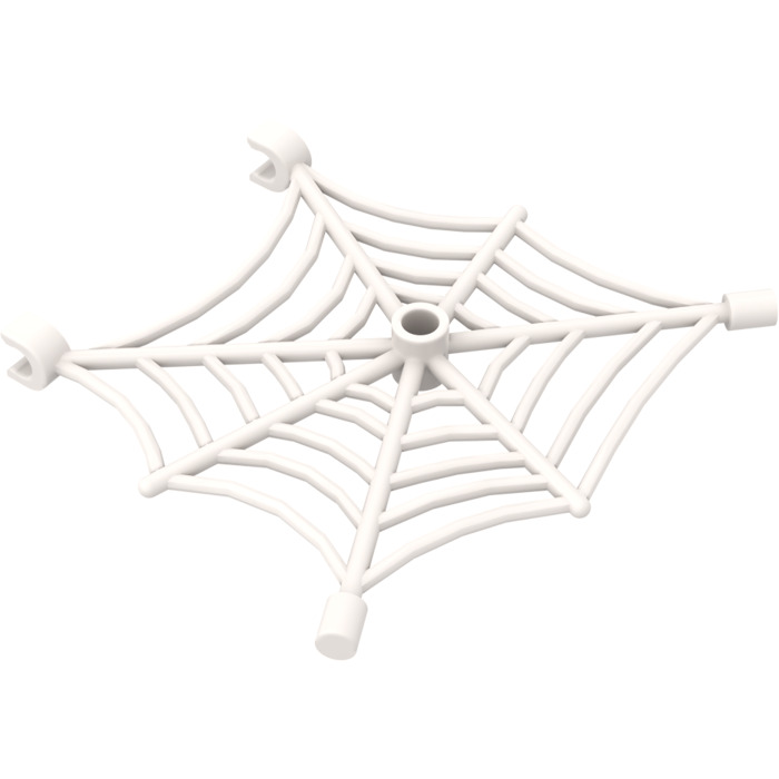 LEGO White Spider Web with Clips (30240) | Brick Owl - LEGO Marketplace