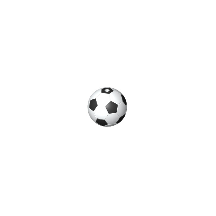 LEGO White Sports Ball with Black Pentagons (26562 / 101024) | Brick Owl