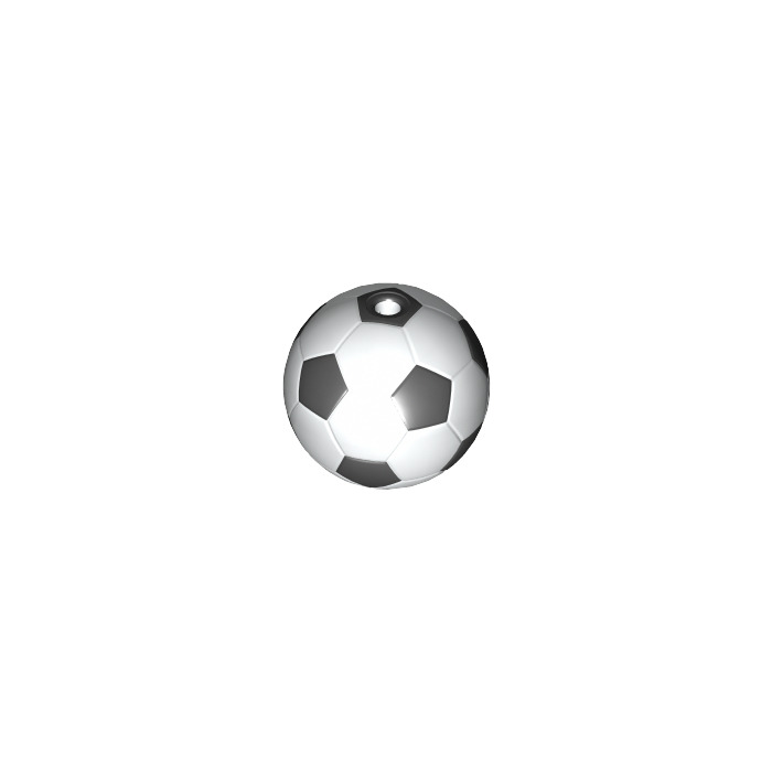 LEGO White Sports Ball with Black Pentagons (26562 / 101024) | Brick Owl