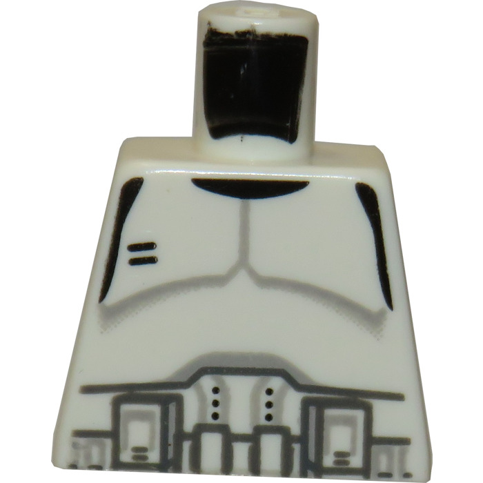 LEGO White Star Wars Clone Trooper Torso without Arms (973) | Brick Owl ...