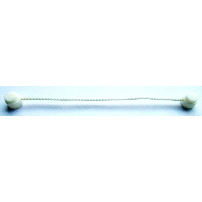 LEGO White String with End Studs 1 x 11 (14226 / 111933) | Brick Owl